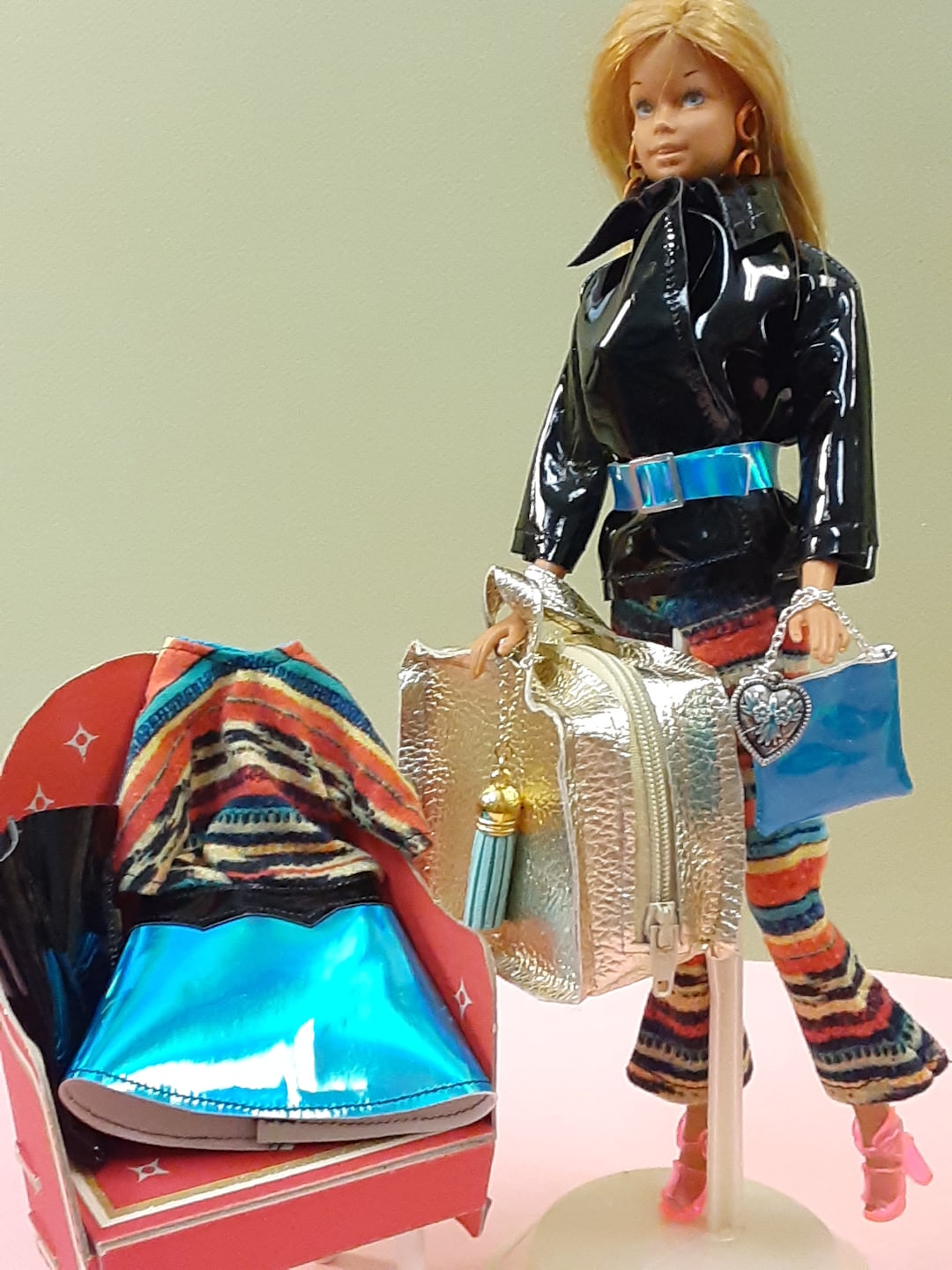 Handmade 11 1/2 Inch Doll Complete Wardrobe and Accessories. - Etsy