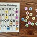 Letter Matching Activity | Upper and Lowercase Abcs Worksheet ...