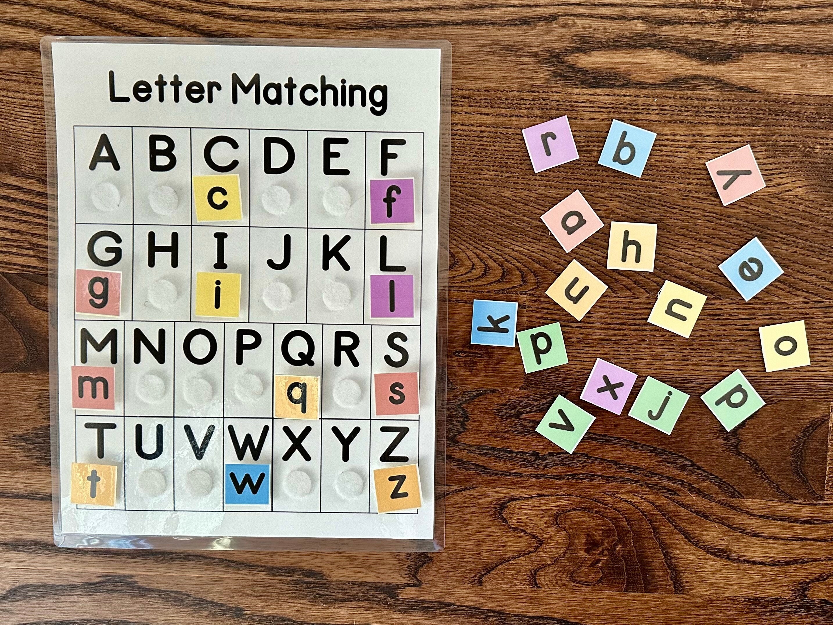 Letter Matching Activity | Upper and Lowercase Abcs Worksheet ...