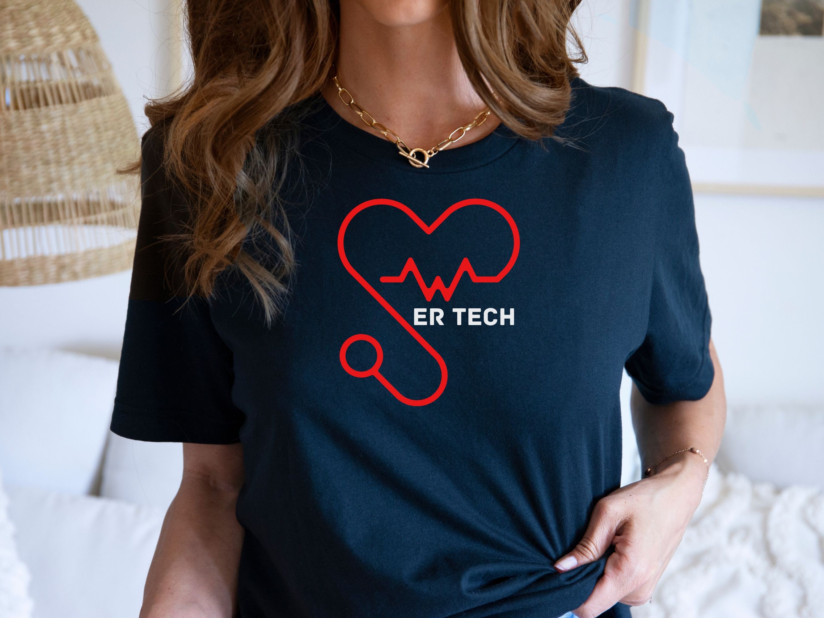 ER Tech Shirt, Emergency Department Technician Tshirt, Emergency Room ...