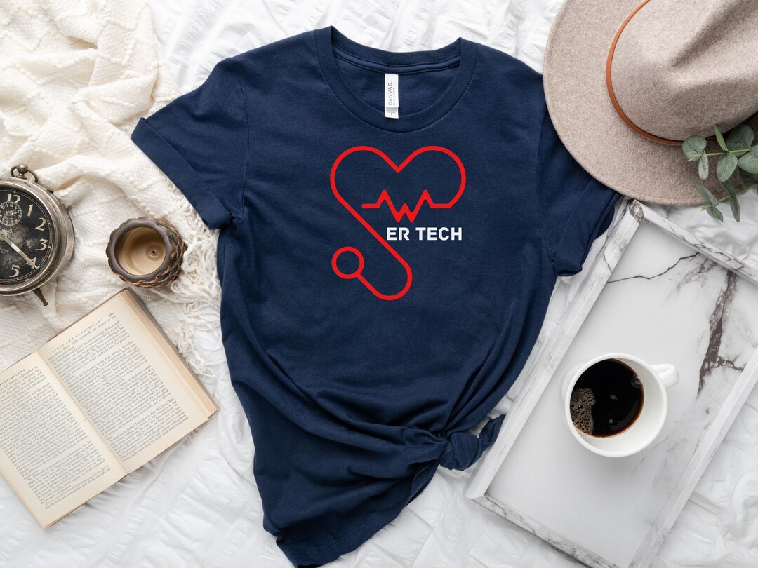 ER Tech Shirt, Emergency Department Technician Tshirt, Emergency Room ...