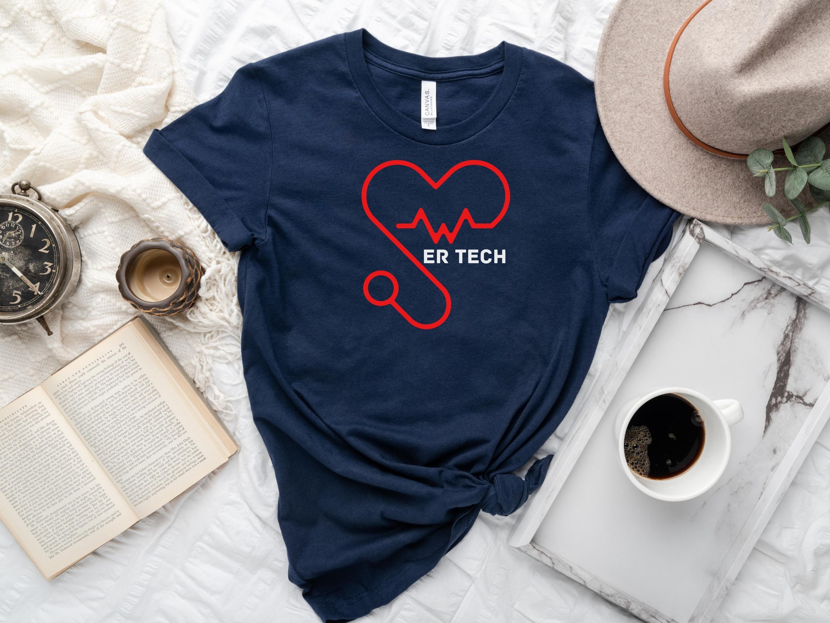 ER Tech Shirt, Emergency Department Technician Tshirt, Emergency Room ...