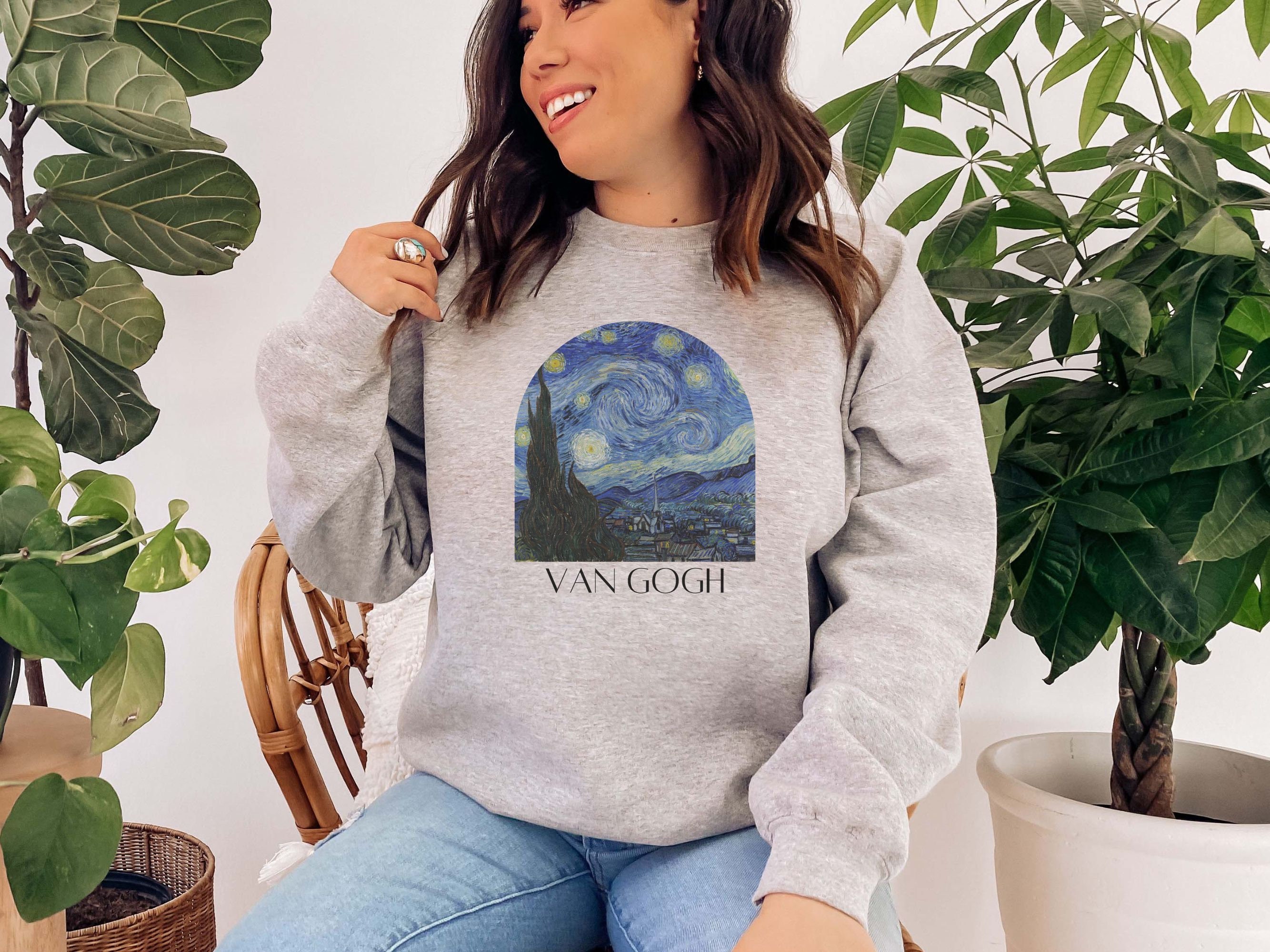 Van Gogh Sweater, Van Gogh Starry Night Sweatshirt, Gift for Artist ...