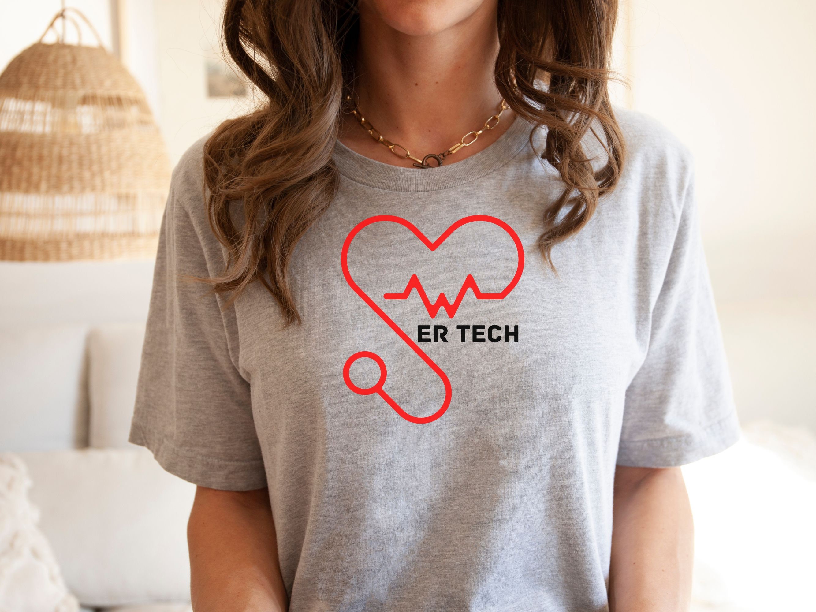 ER Tech Shirt, Emergency Department Technician Tshirt, Emergency Room ...