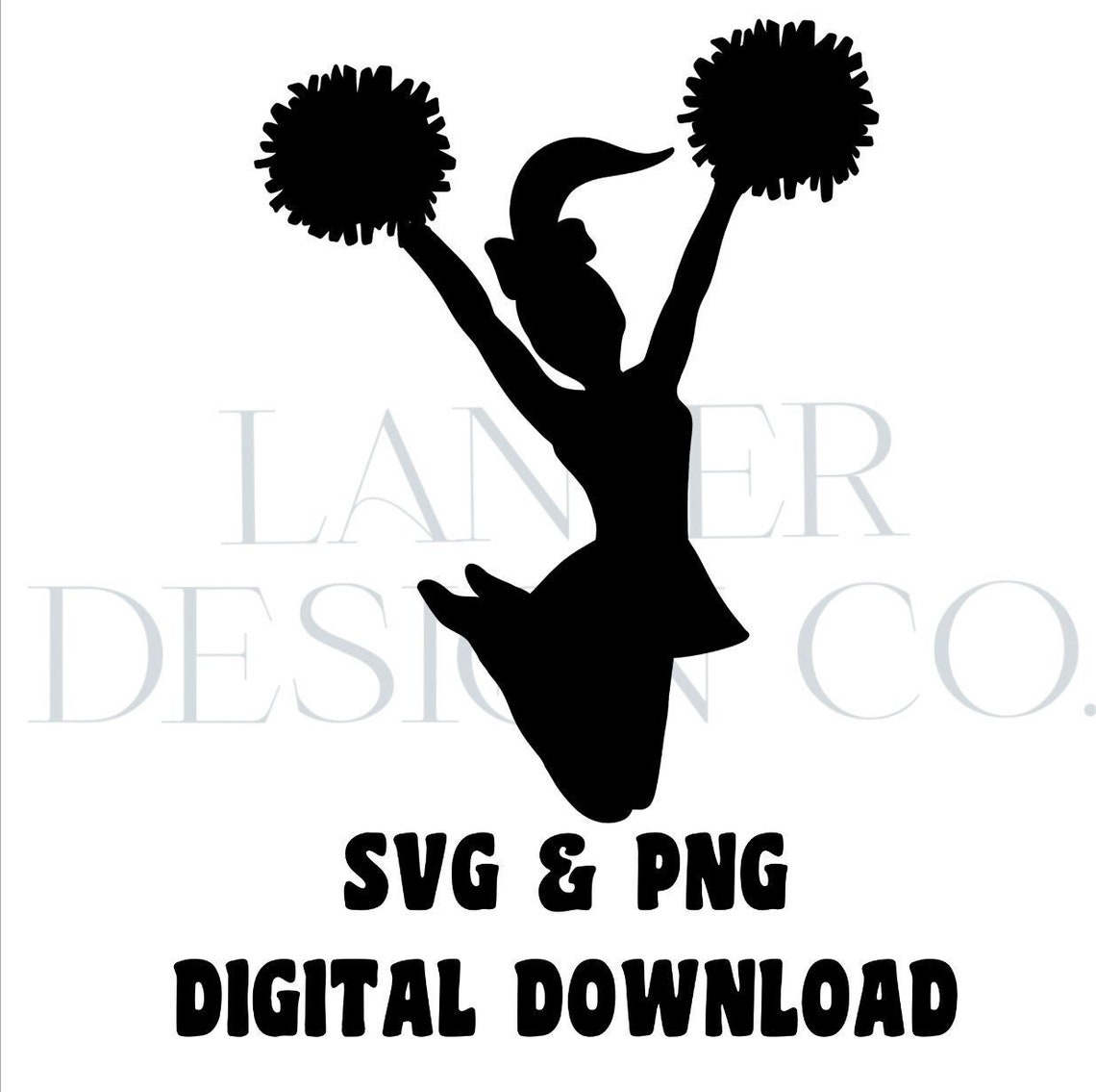 Cheerleading SVG, Cheer SVG, Flyer Clipart Image, Sublimation, Cut File ...