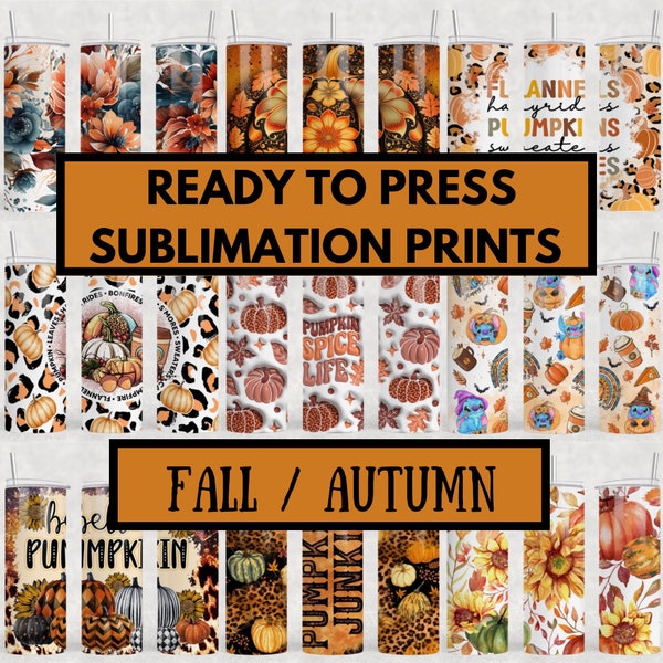 Fall Sublimation - Etsy