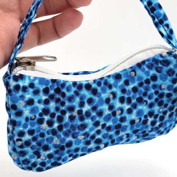 Lavender Dragonfly Mini Tote Bag/pocketbook - Etsy