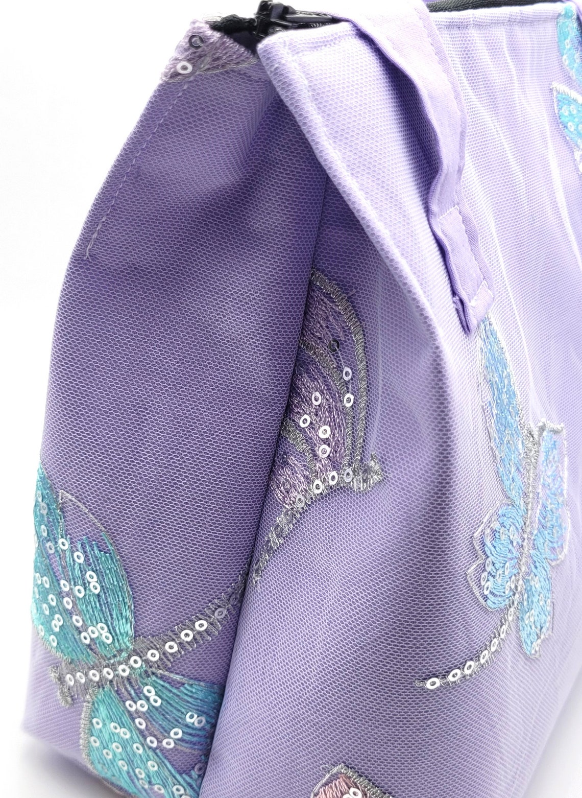 Lavender Dragonfly Mini Tote Bag/pocketbook - Etsy