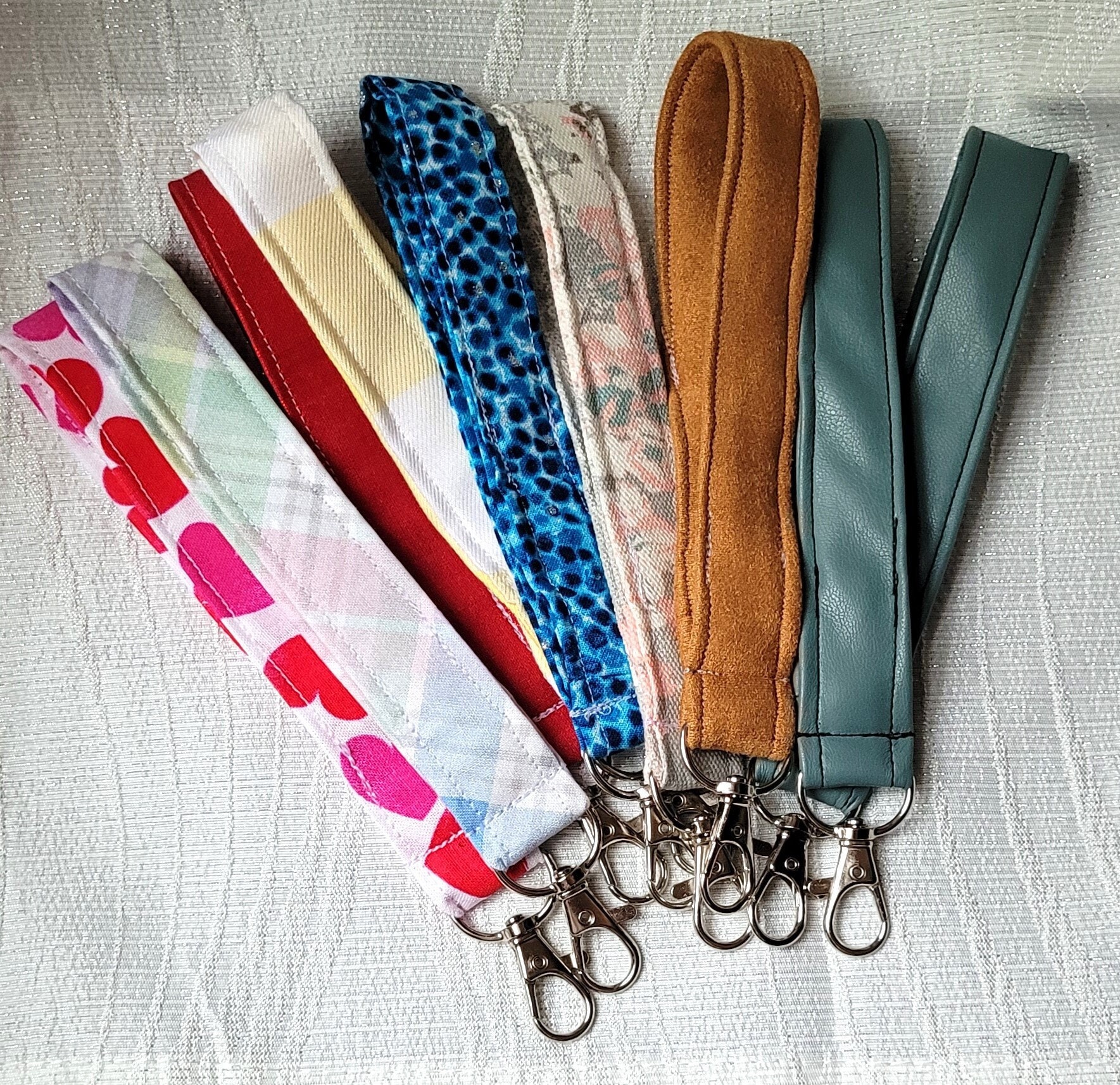 Custom Purse Wrist Straps/key Chains/wrist Lanyards Pt.3 - Etsy