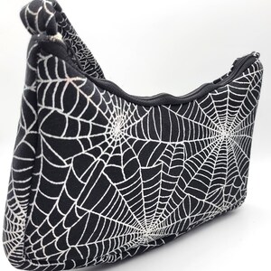 Spooky Spider Web Shoulder Bag/pocketbook - Etsy