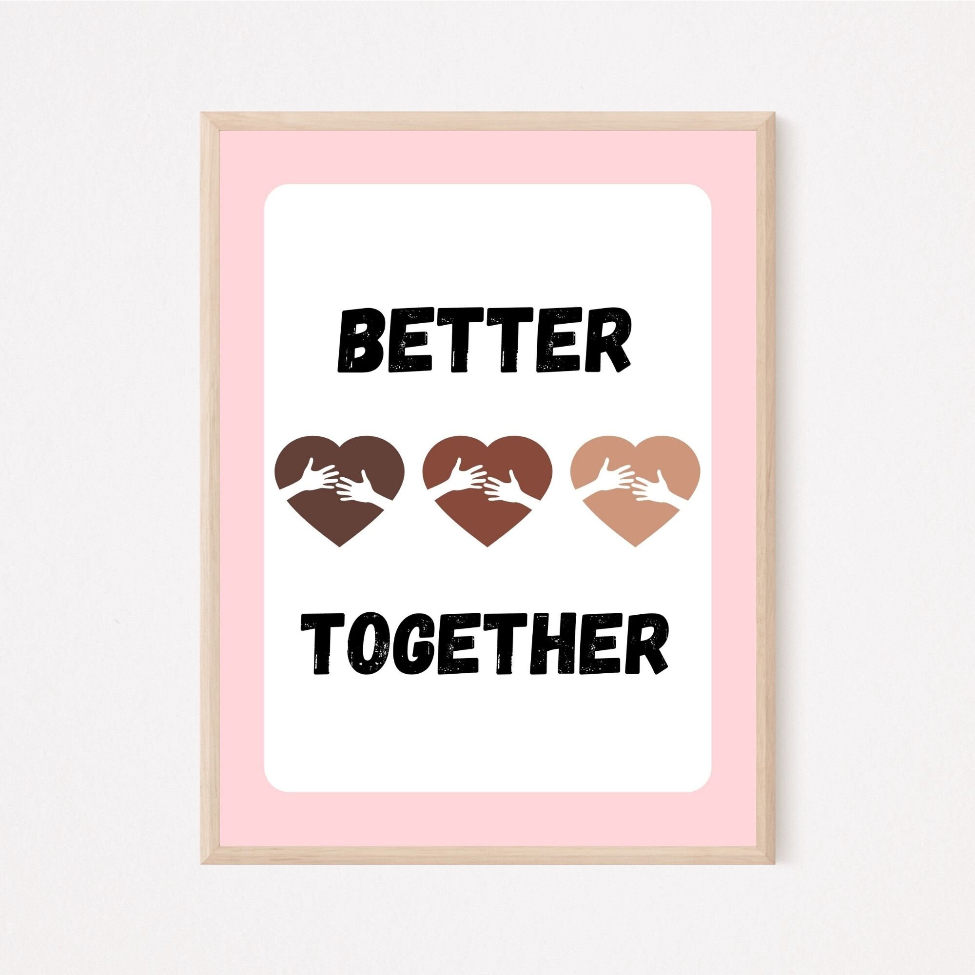 Inclusive Classroom Poster Set of 4, Inclusive Wall Art, Diversity Art ...