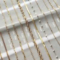 Simple Gold Necklace - Etsy