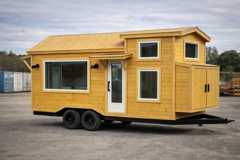 Planos de minicasas modernas sobre ruedas – Plano de casa móvil en PDF ...
