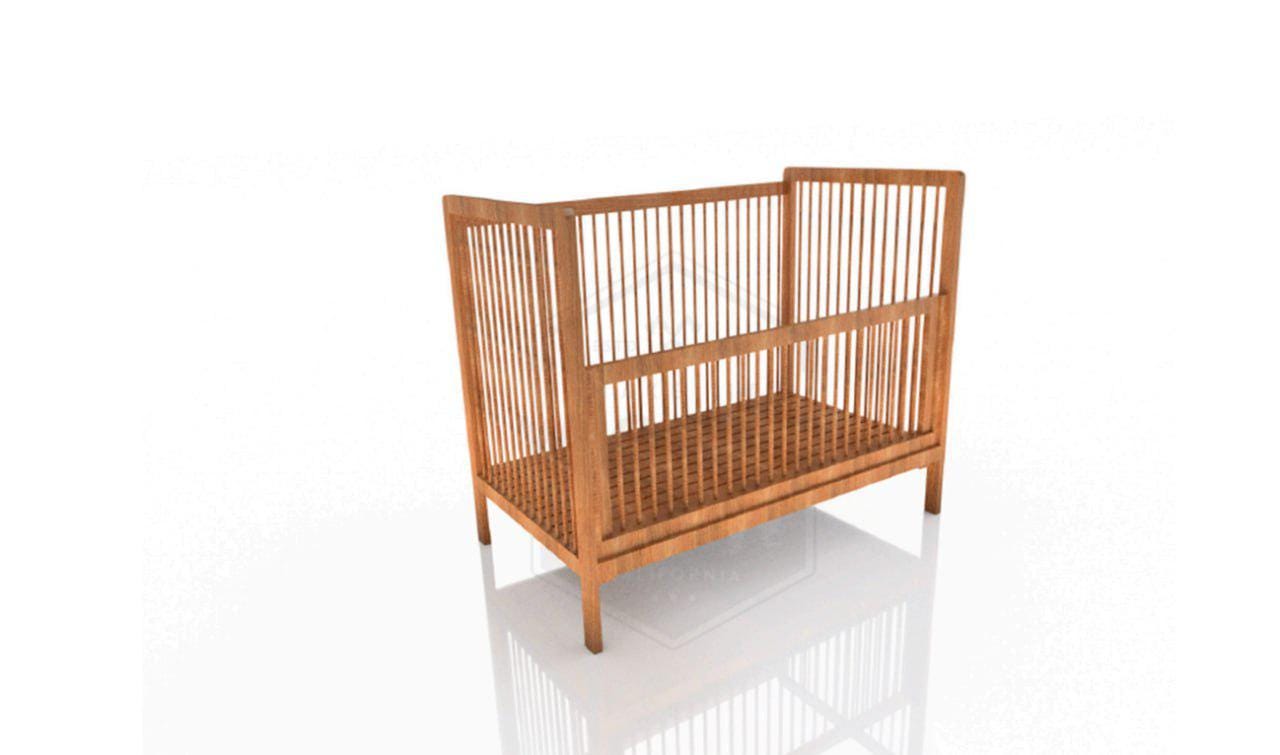 Wooden Baby Crib PDF Plans | DIY Baby Cot Build Plans | Nursery ...