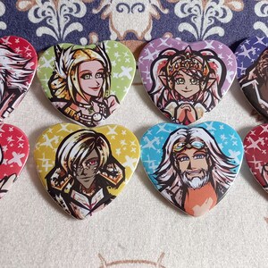 FFXIV Heart Badges - Etsy