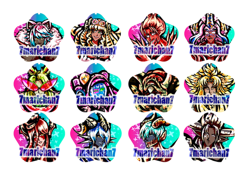 FFXIV Arcadion Star Badges - Etsy
