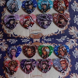 FFXIV Heart Badges - Etsy
