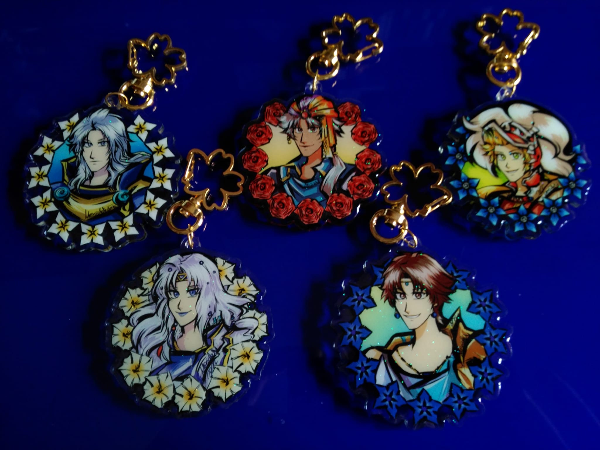 Final Fantasy Dissidia Flowers Charms - Etsy