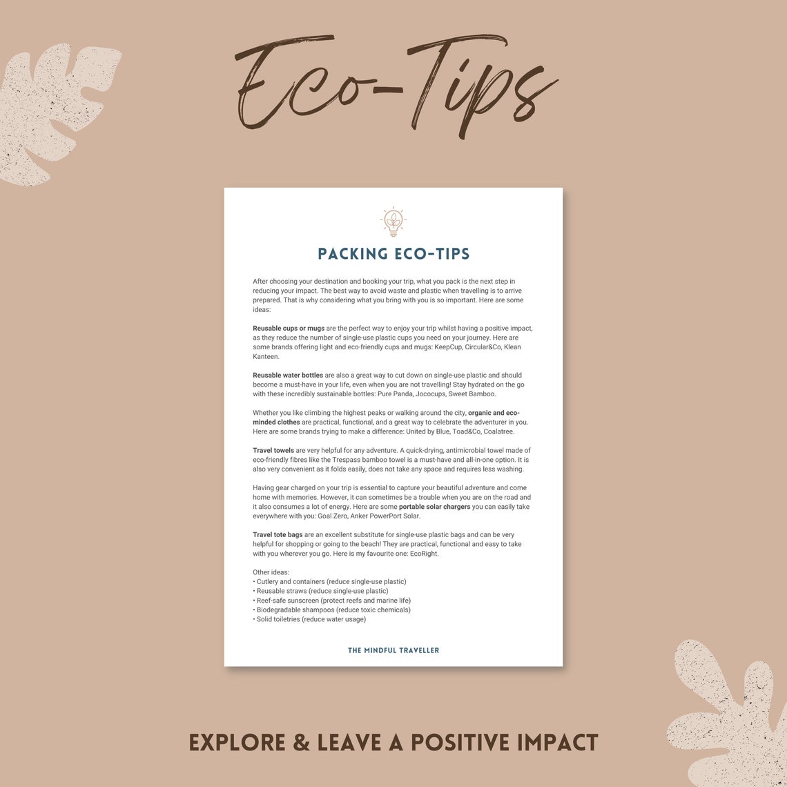 Travel Packing List, Editable Canva Template, Digital Vacation Packing ...