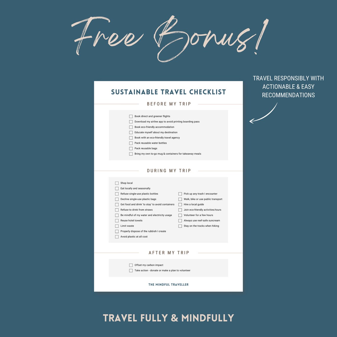 Travel Checklist Printable Digital Vacation Planner Holiday - Etsy