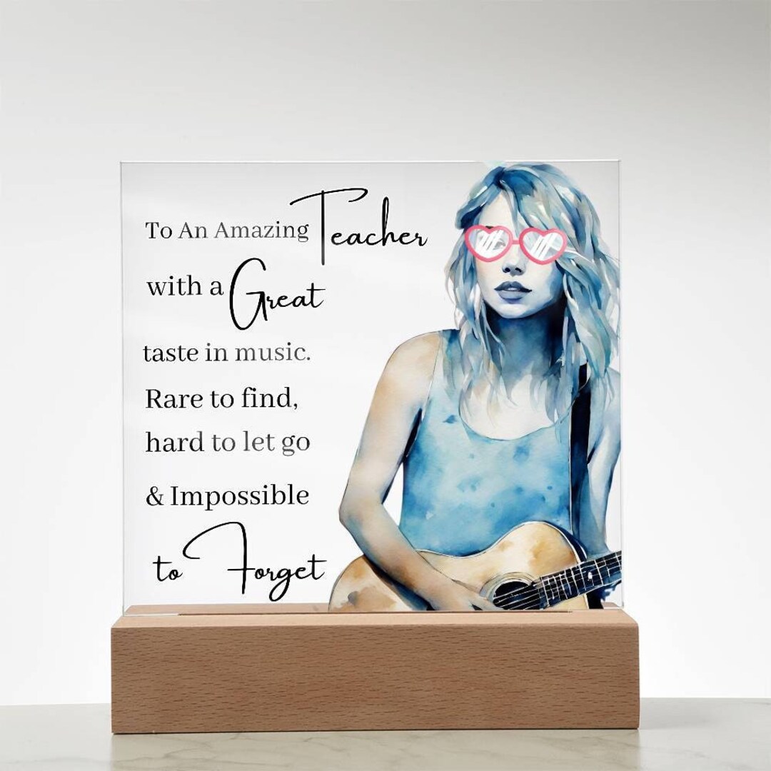 Teacher Appreciation Gift 1989 Fan Gift Teacher Poem - Etsy
