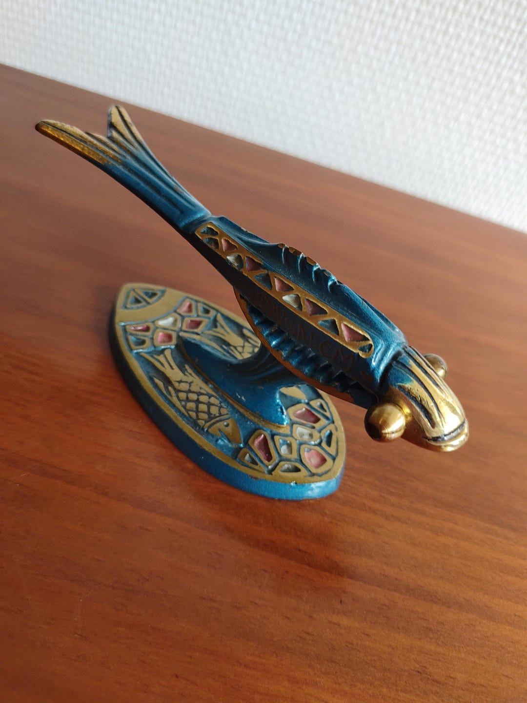 Rare Fish-shaped Nutcracker From Israel jerusalem / Fish Symbol ...