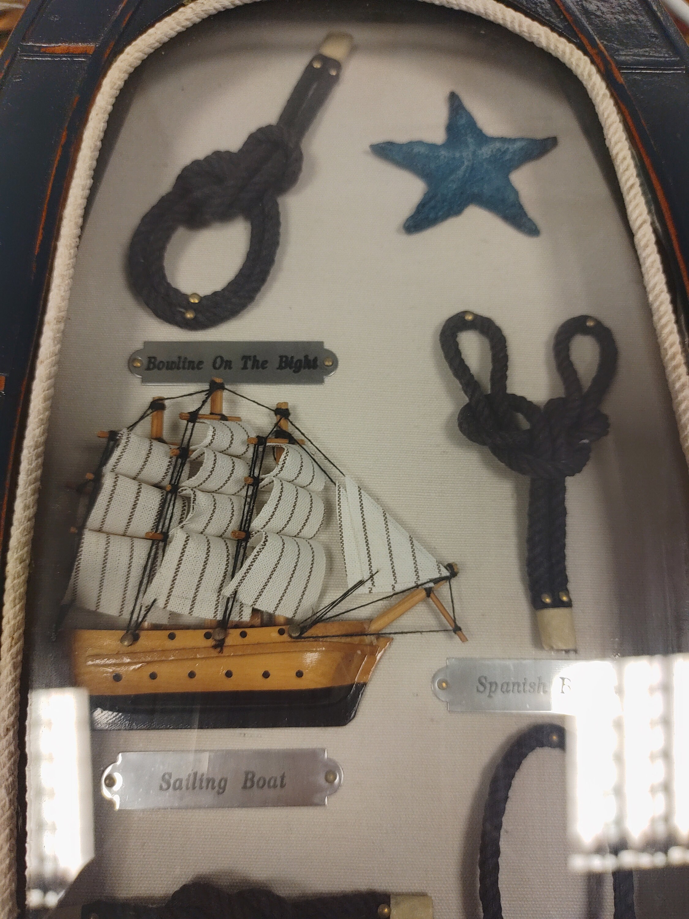 Key Storage, Nautical Key Holder, Wooden Boat, Nautical Sailor's Knots ...