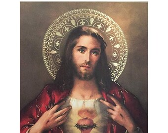 Jesus Christ V97 Poster Print Art Home Wall Decor Catholic Painting - Etsy