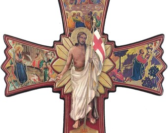 The Way of the Cross V2 Poster Print Art Home Wall Decor Catholic ...