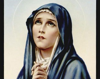 Our Lady of Sorrow V37 Poster Print Art Home Wall Decor Catholic ...