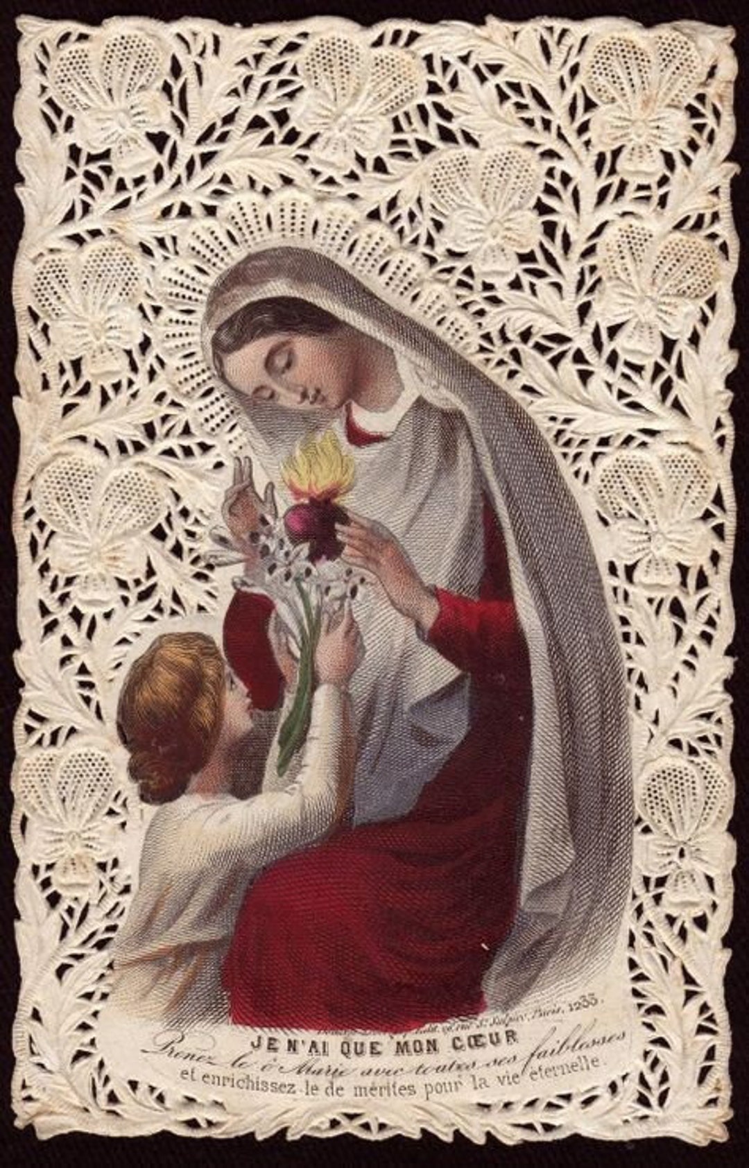 Mary Mother of God V58 Poster Print Art Home Wall Decor Catholic ...