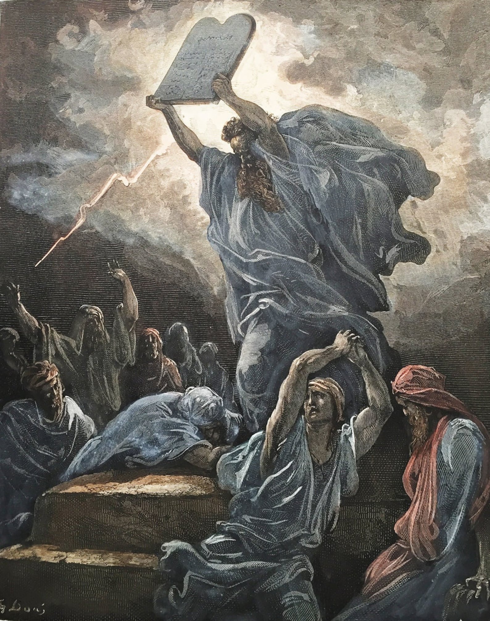 Moses V19 Poster Print Art Home Wall Decor Catholic Painting - Etsy
