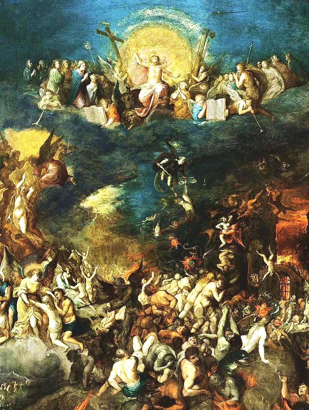 The Final Judgment V1 Poster Print Art Home Wall Decor Catholic ...