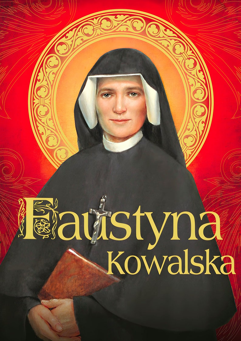 Maria Faustyna Kowalska of the Blessed Sacrament V13 Poster - Etsy