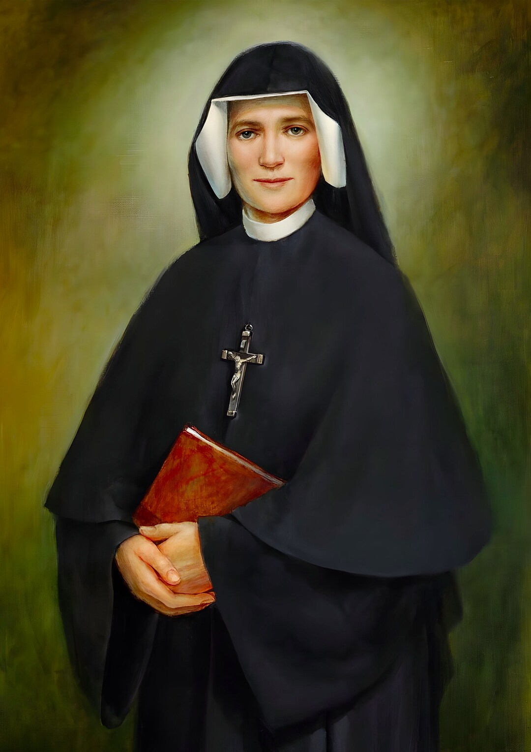 Maria Faustyna Kowalska of the Blessed Sacrament V11 Poster Print Art ...