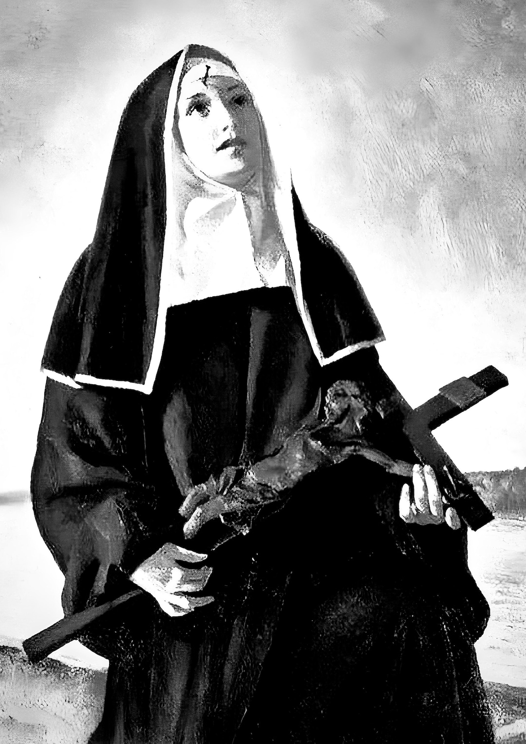 Saint Rita of Cascia V3 Poster Print Art Home Wall Decor Catholic Painting - Etsy