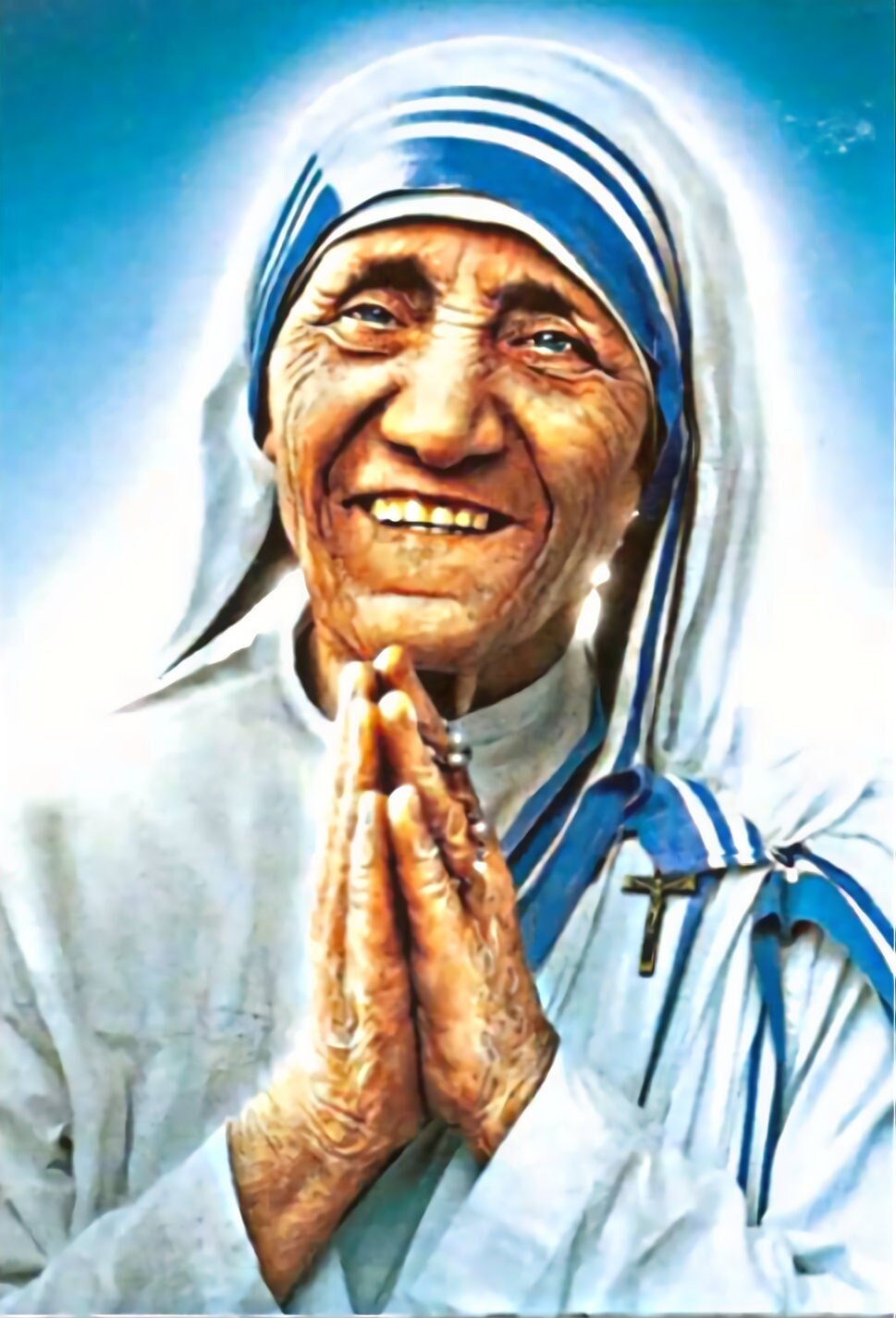 Mother Teresa of Calcutta V1 Poster Print Art Home Wall Decor Catholic ...