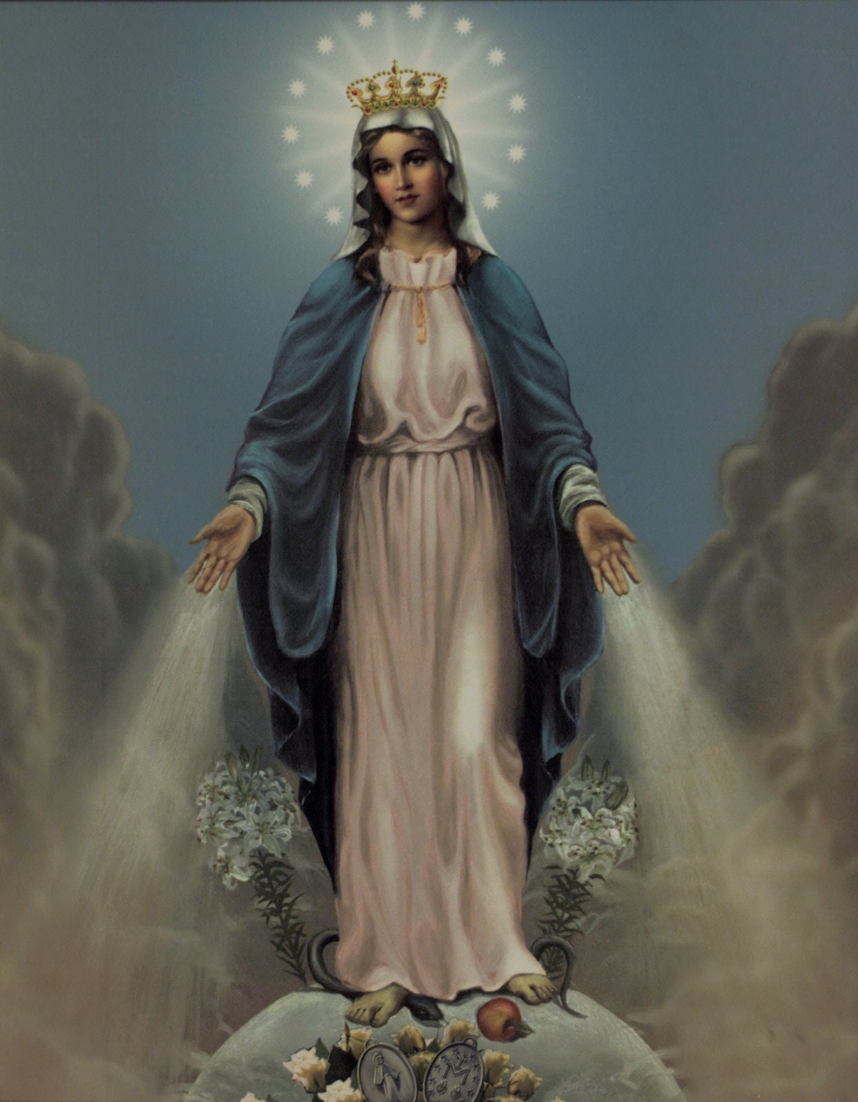 Mary Mother of God Immaculate V2 Poster Print Art Home Wall - Etsy