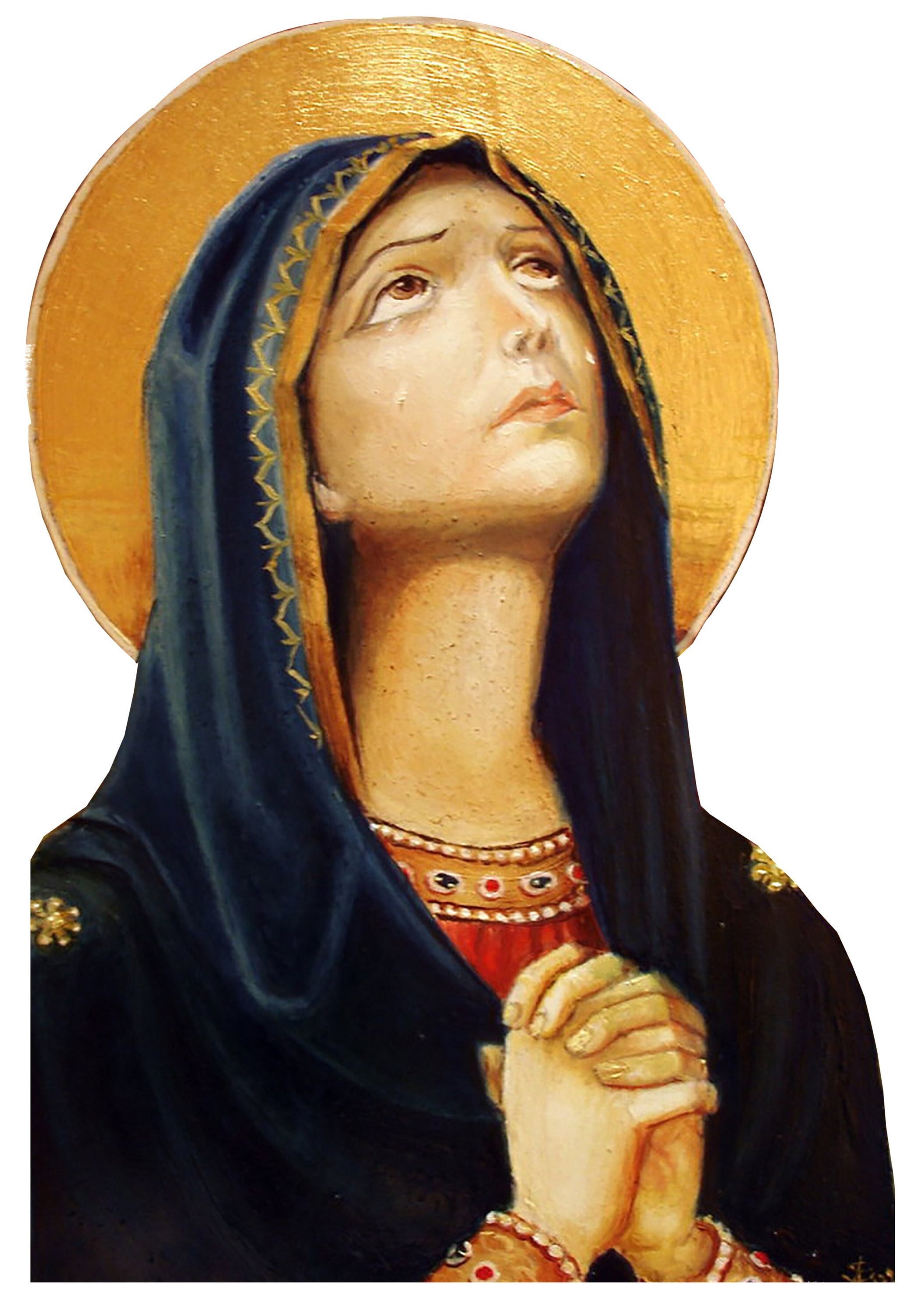 Mary Mother of God V14 Poster Print Art Home Wall Decor Catholic ...