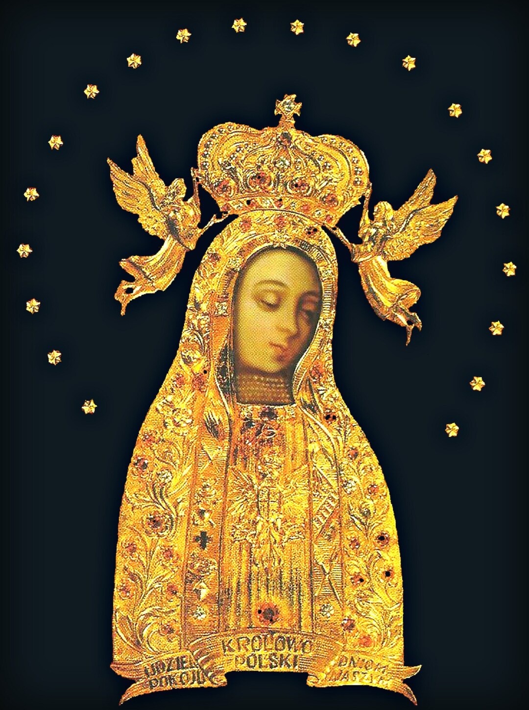 Our Lady of Sorrow V49 Poster Print Art Home Wall Decor Catholic ...