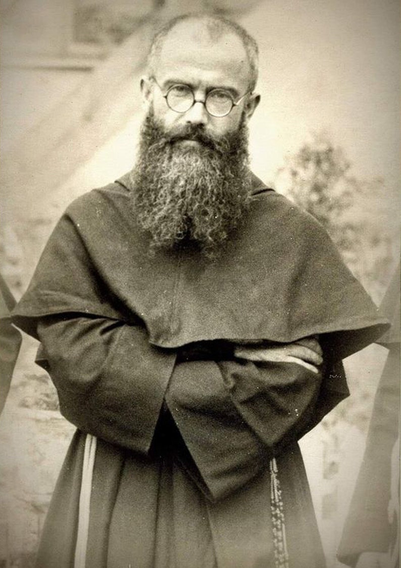 Saint Maximilian Kolbe V6 Poster Print Art Home Wall Decor - Etsy