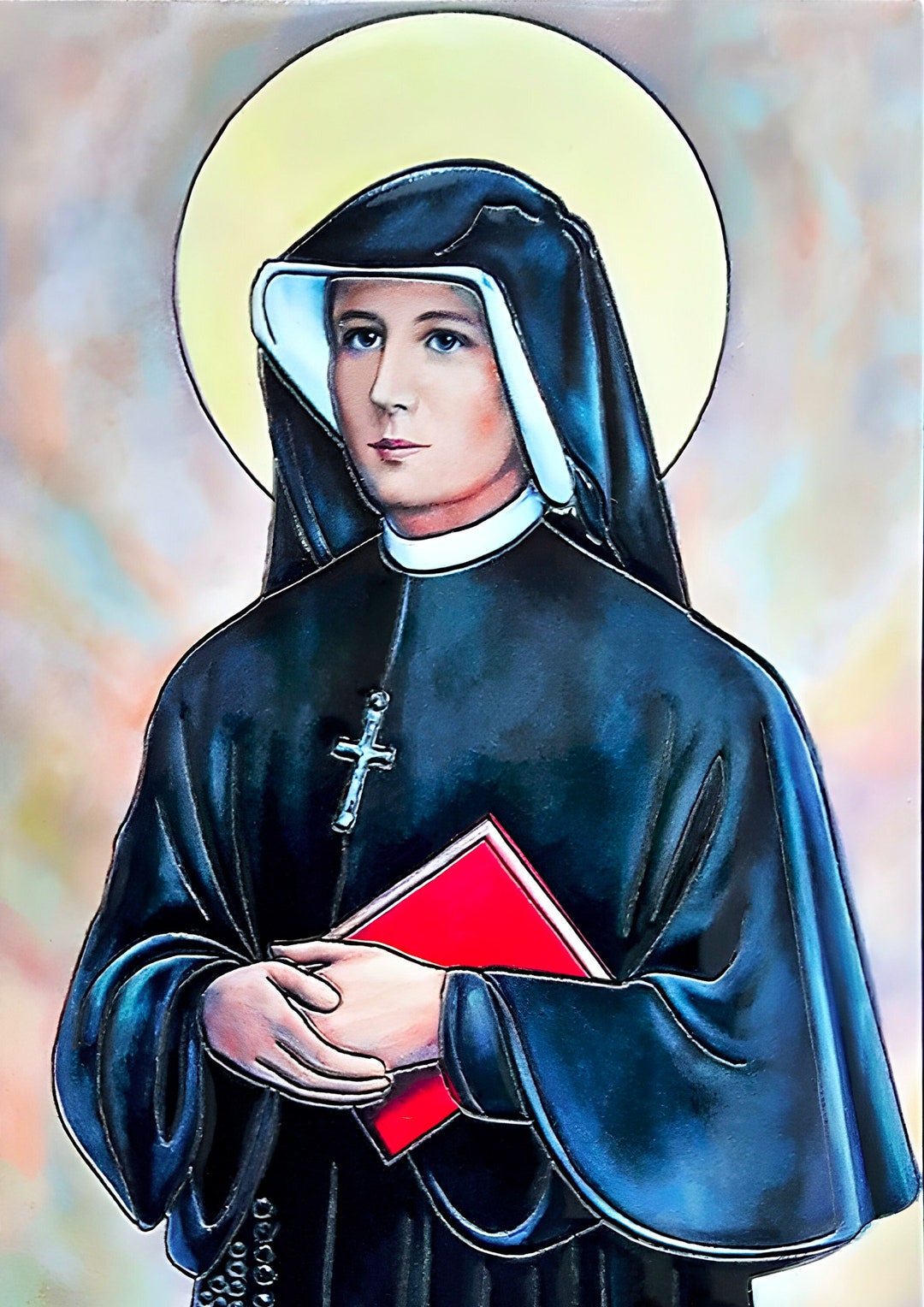 Maria Faustina Kowalska of the Blessed Sacrament V7 Poster Print Art ...