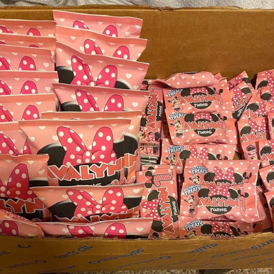 Minnie Mouse Pink Birthday Party Package Birthday Printables - Etsy