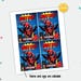 SPIDER MAN Juice Labels Template, Edit Yourself in CANVA. Party Kit ...