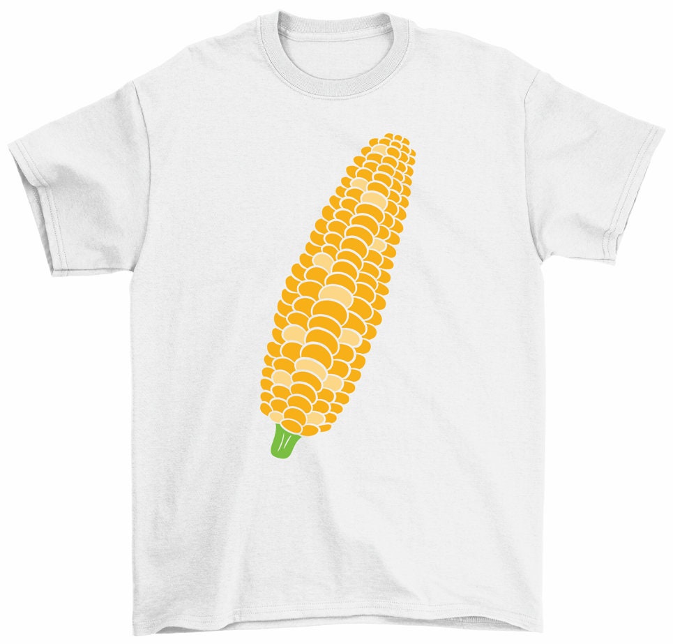 Corn on the Cob T-shirt Corn Lovers Vegetable Food Tee Shirt - Etsy
