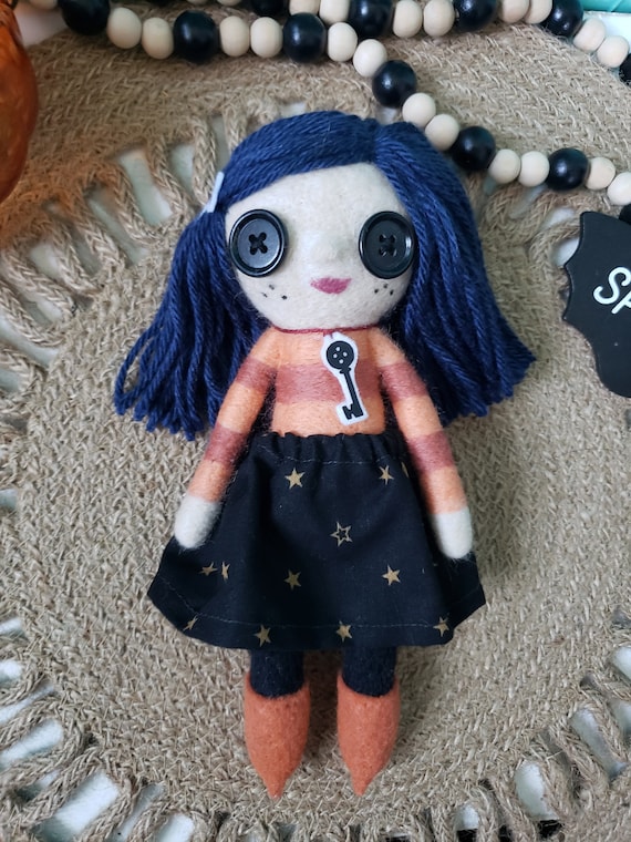 Ragdoll Doll Button Eyes