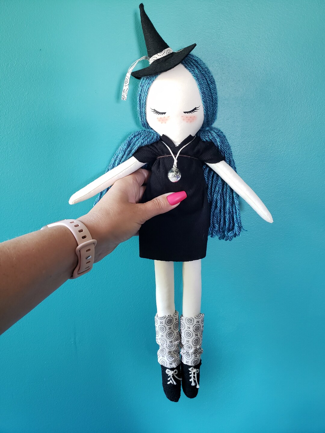 Witch Doll, Witchy Doll, Handmade Doll, Art Doll, Ooak Doll, Witchy ...
