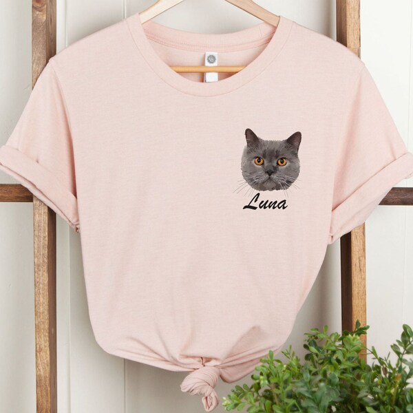 Custom Cat Shirt - Etsy