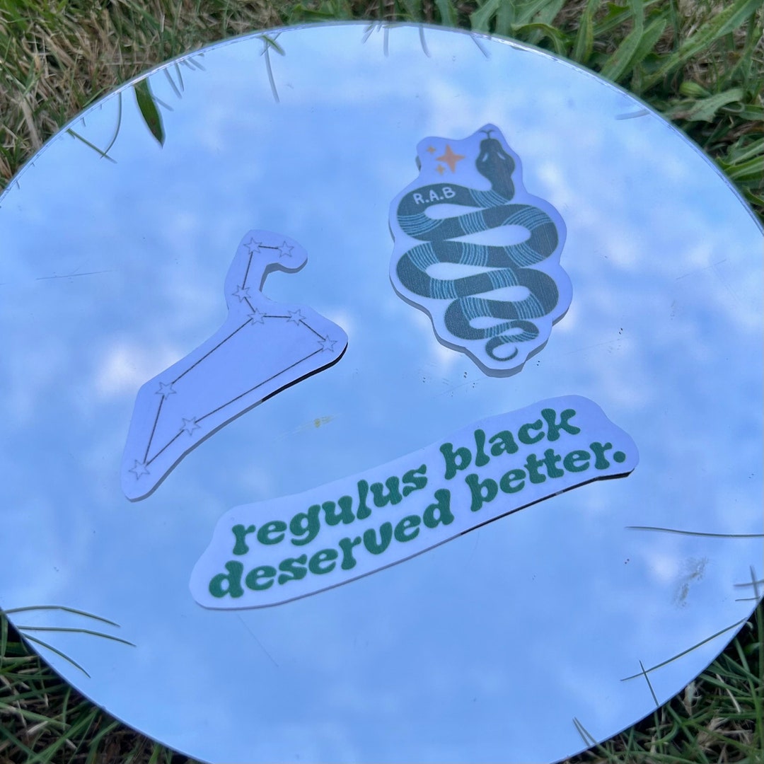 Regulus Black Inspired Aesthetic Marauders Sticker Pack - Etsy