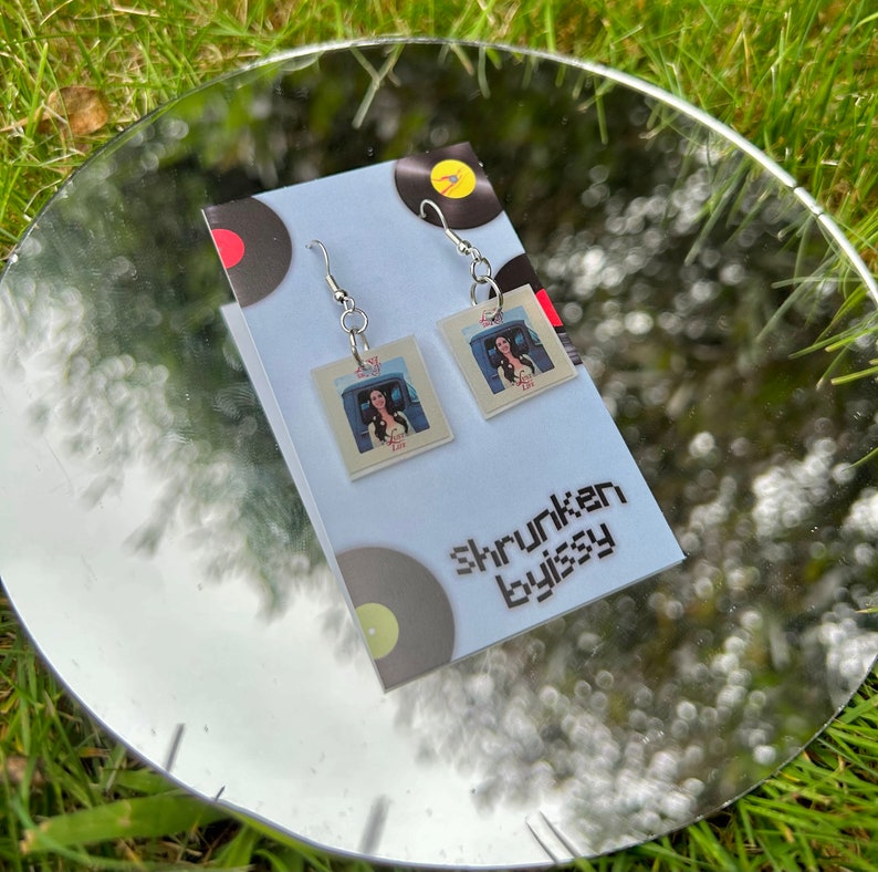 Lana Del Rey Album Cover Aesthetic Earrings - Etsy